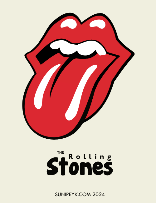 Dudaklar ve Dil; Rolling Stones Logosu – SUNIPEYK